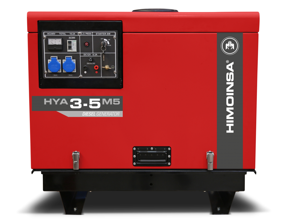Himoinsa. New HYA3-5 M5 portable generator - Powertrain International
