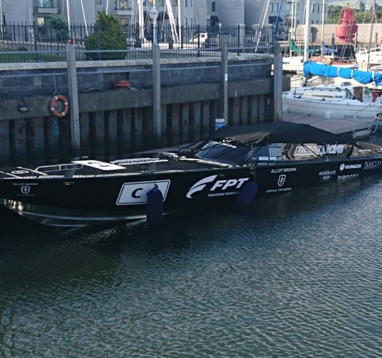 All Black Racing team fix a record with Fpt Industrial N67