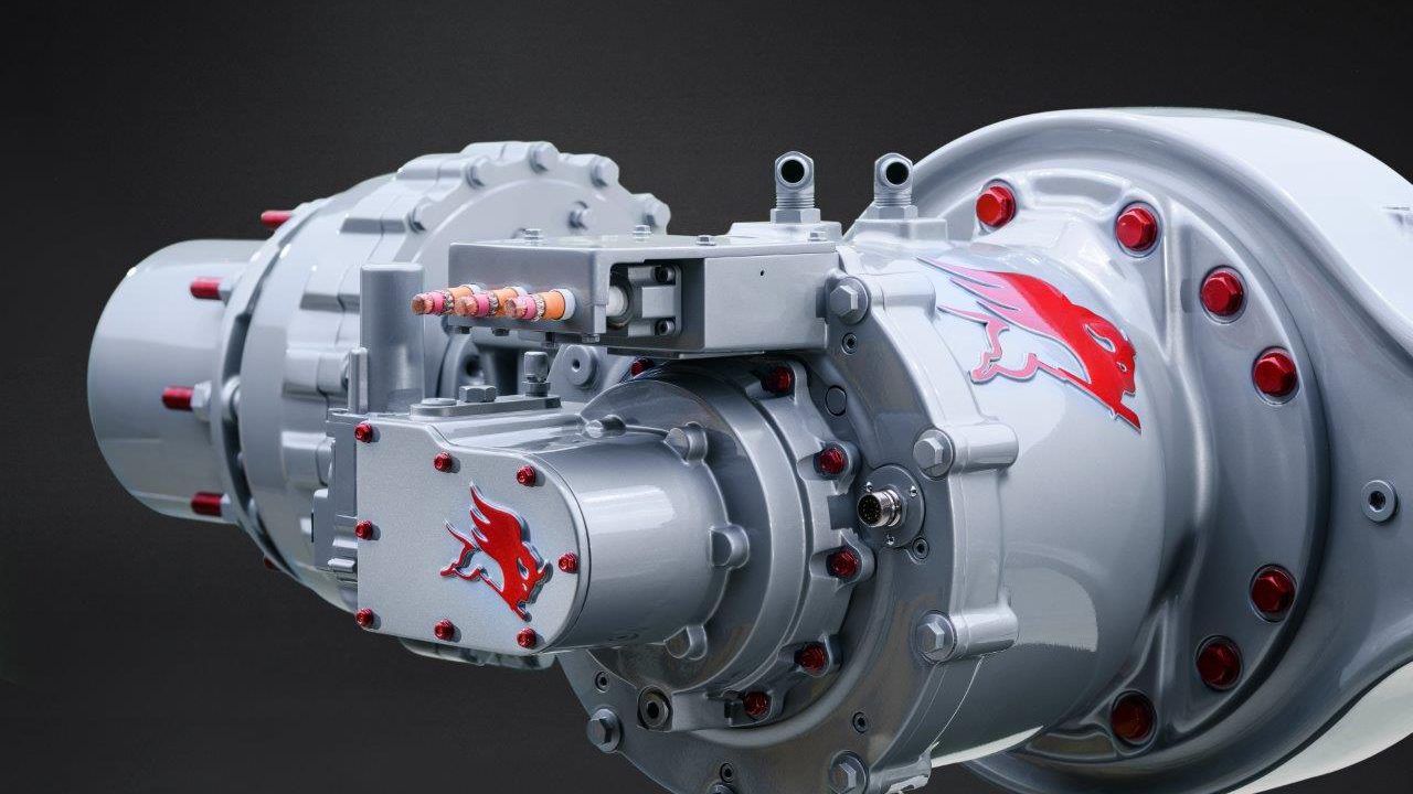 Meritor planetary axles and brake solutions at Bauma 2019