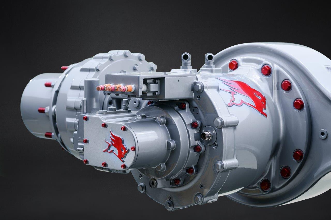 Meritor planetary axles and brake solutions at Bauma 2019