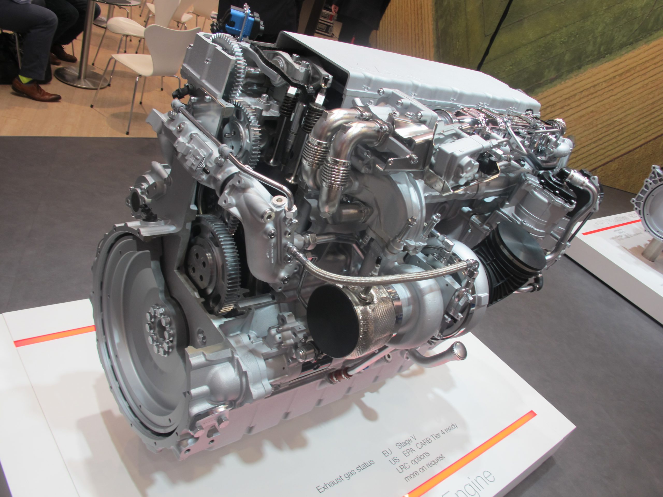 MAN D4276 for agricultural applications at Agritechnica