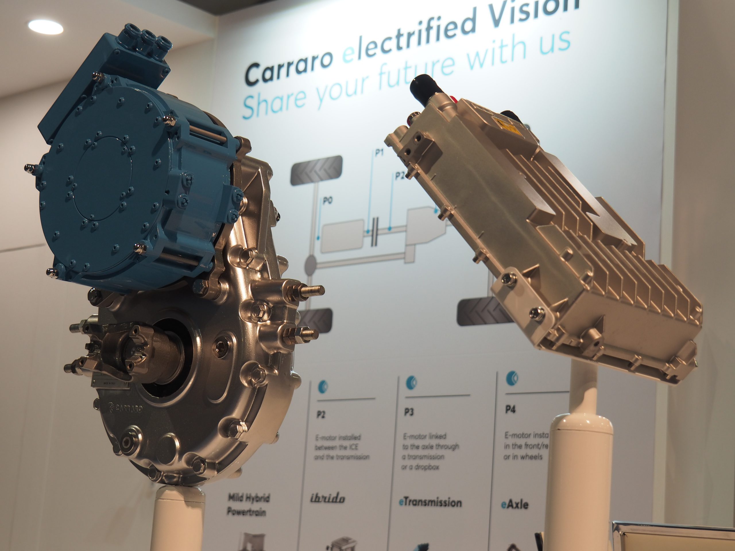 Carraro at Conexpo: through electric & hybrid applications