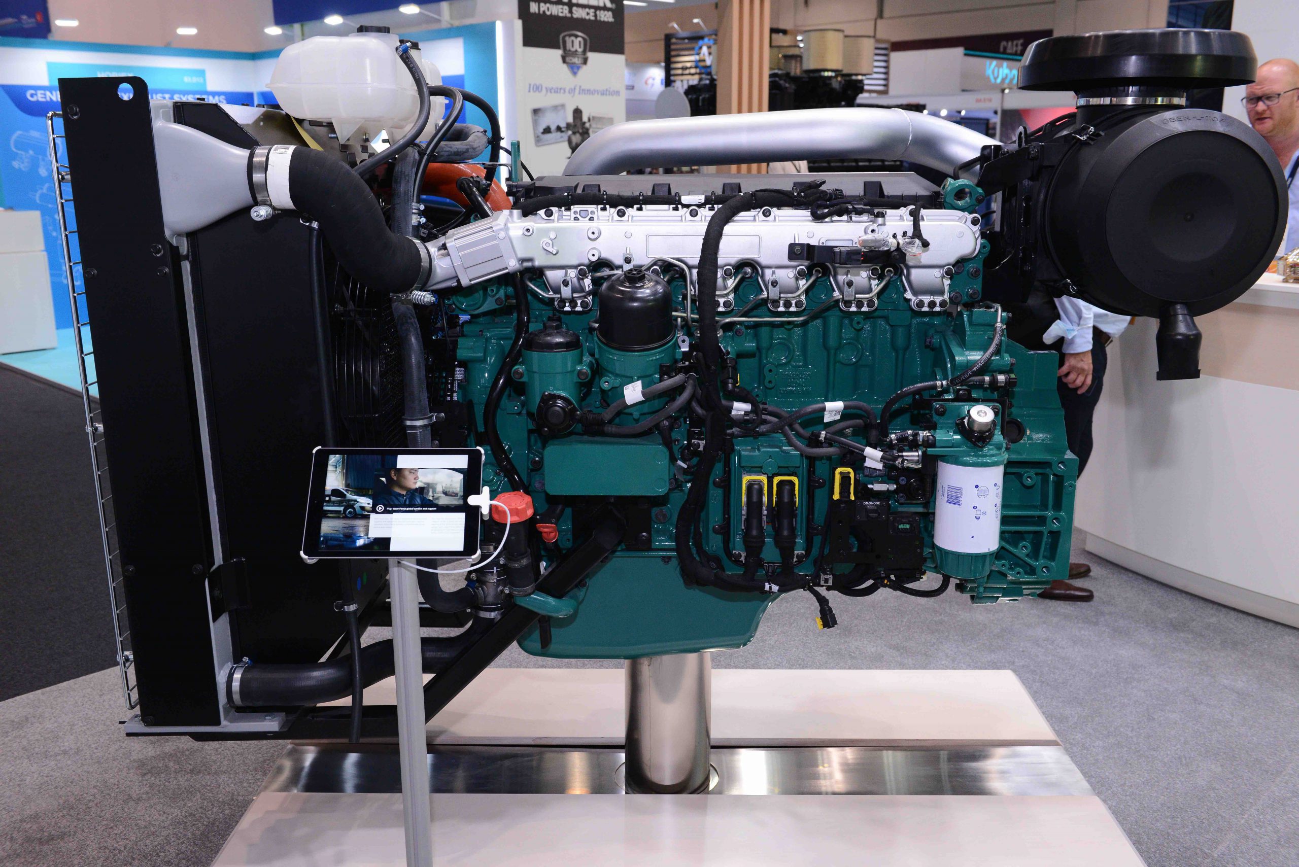 Volvo Penta D8 Stage II and Stage IIIA PG engine, in details