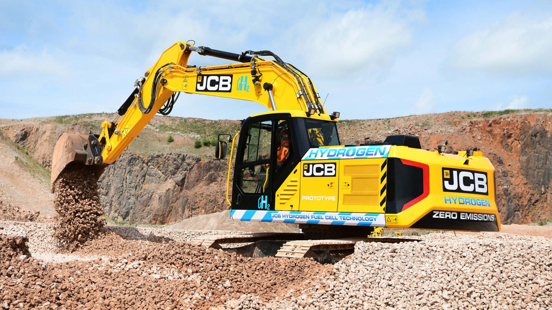 The first hydrogen powered excavator: JCB pushes on innovation - Powertrain International