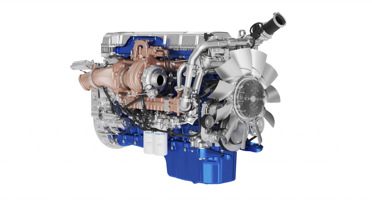 Volvo D13TC with I-SAVE package (and turbocompound)
