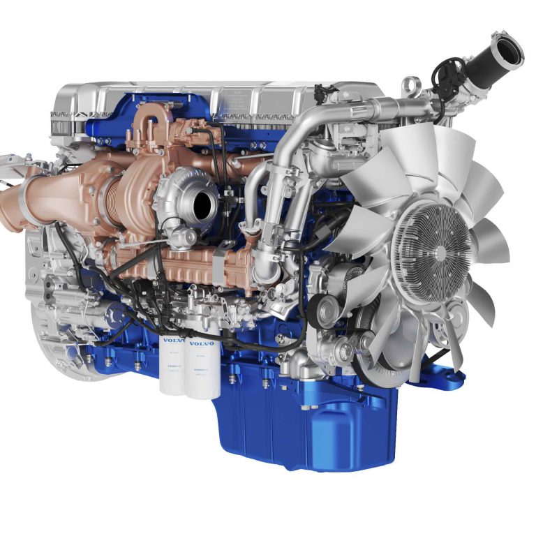 Volvo D13TC with I-SAVE package (and turbocompound)