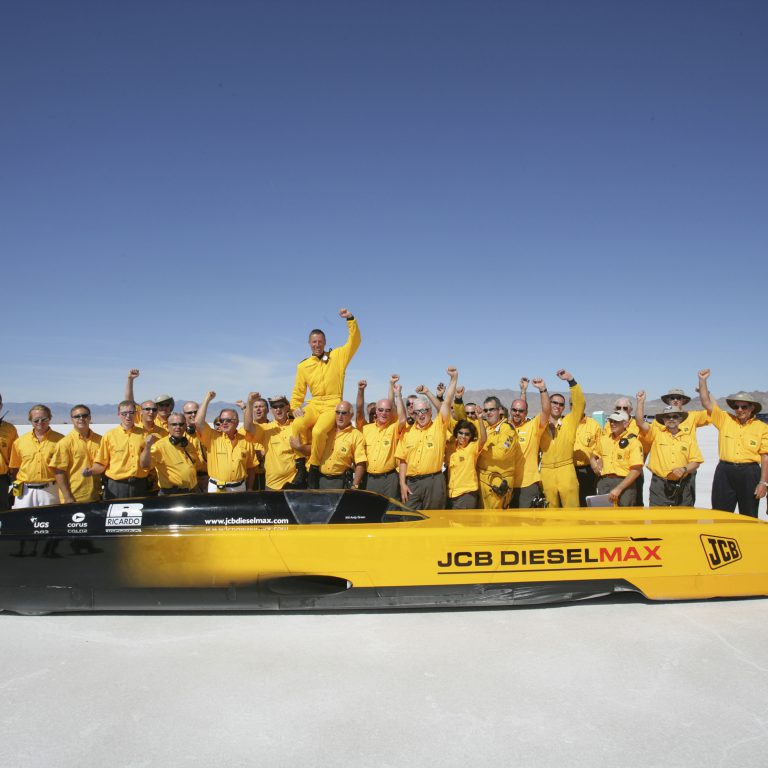 JCB’s 75th birthday. Looking ahead: to worldwide market and OEMs too