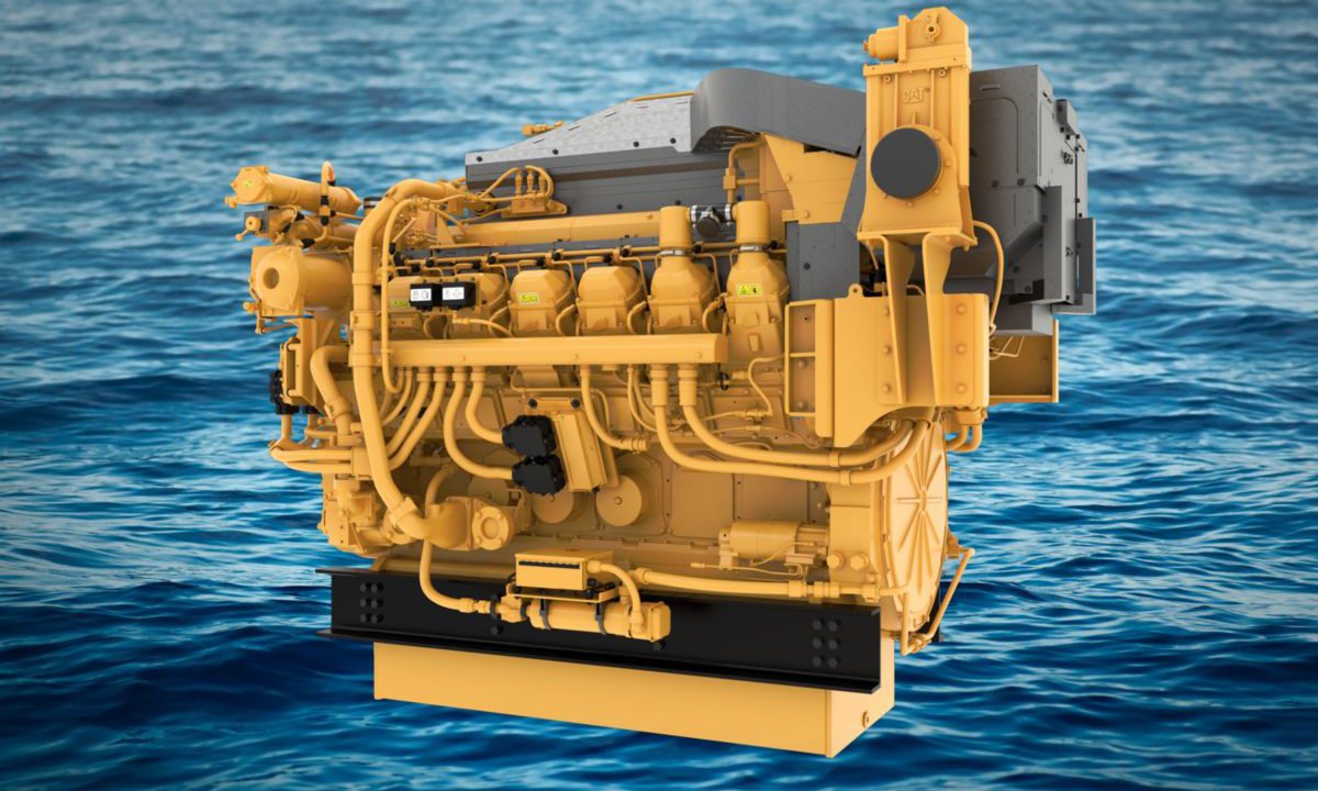 Caterpillar marine engines Tier III. Emissions accomplished!