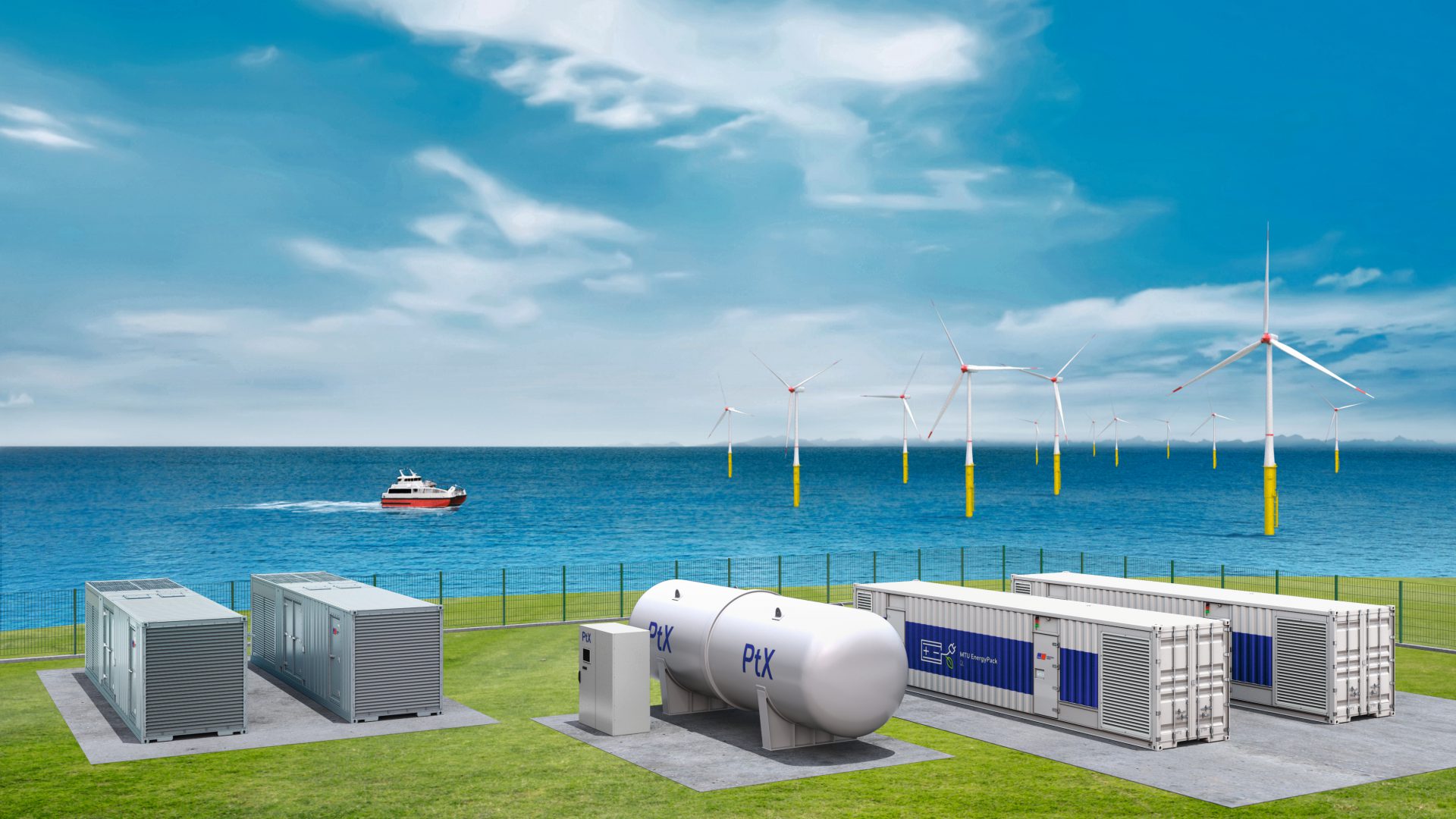 MTU Power to X for commercial boating explaned by MTU itself
