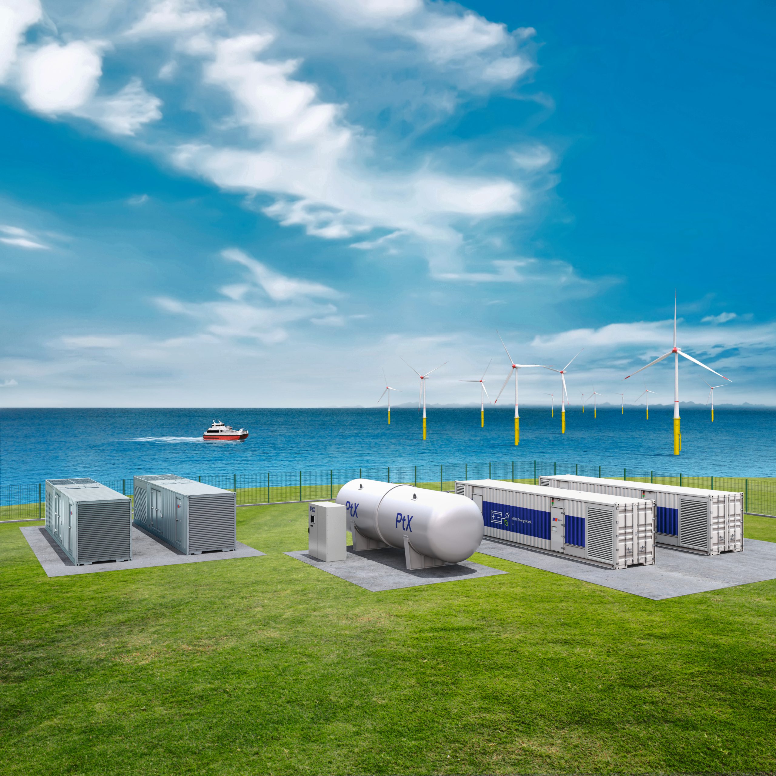 MTU Power to X for commercial boating explaned by MTU itself