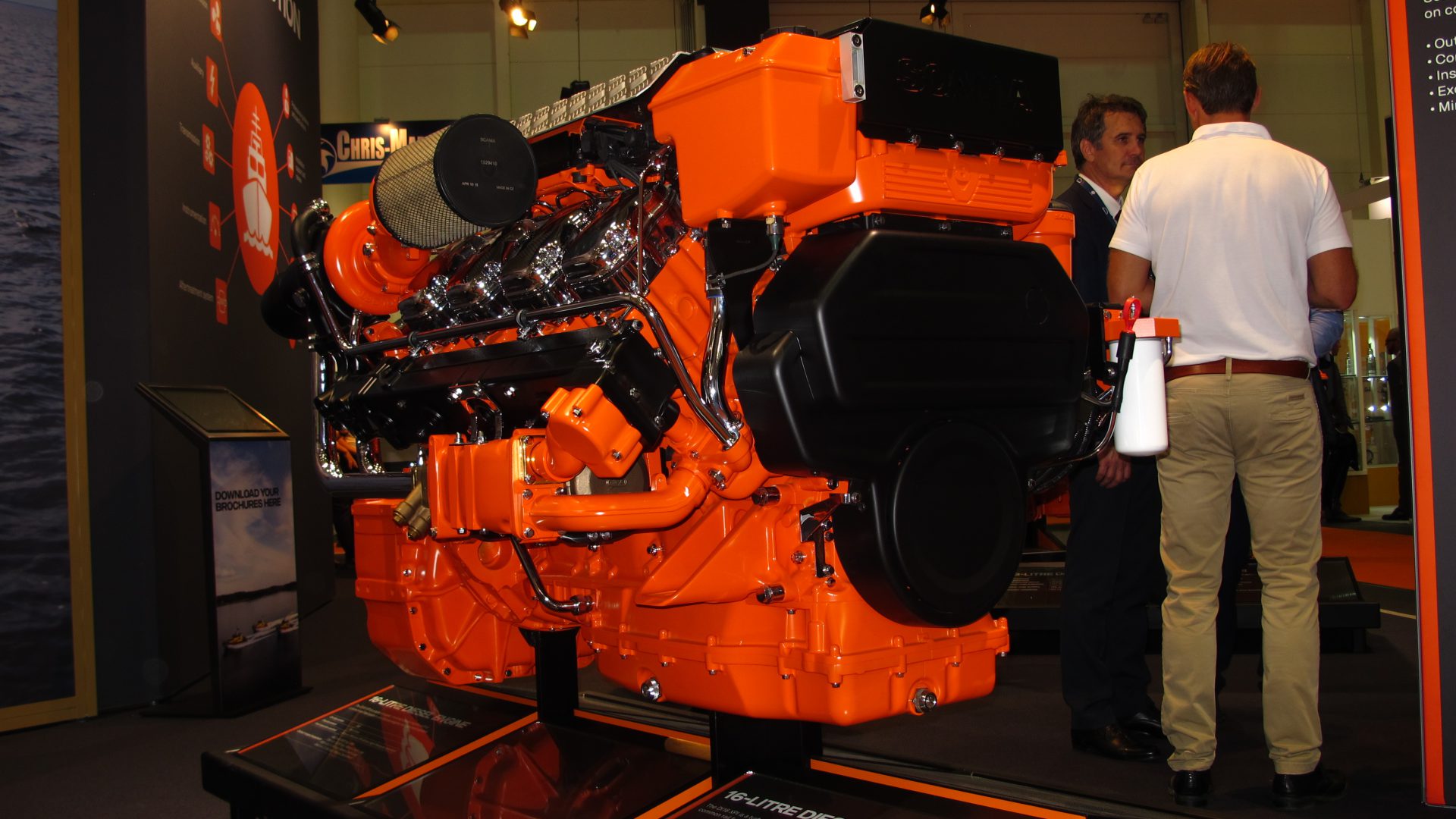 Scania and Whiteheaven, the powerful Swedish V8 for the 8000