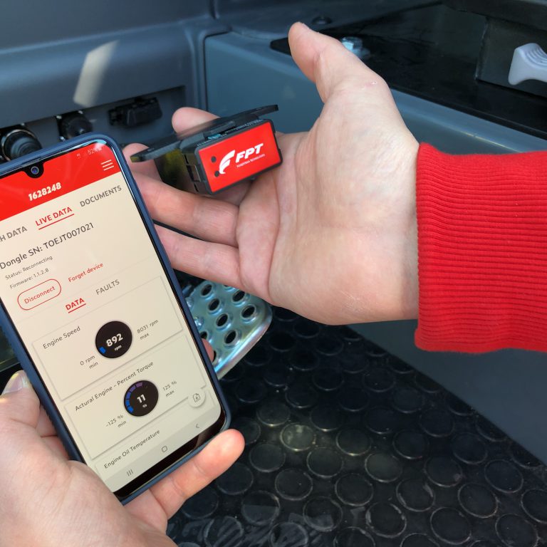MyFPT, a new version of the app that monitors FPT Industrial engines in ...