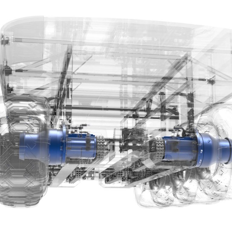 rotary power for multi terrain vehicles