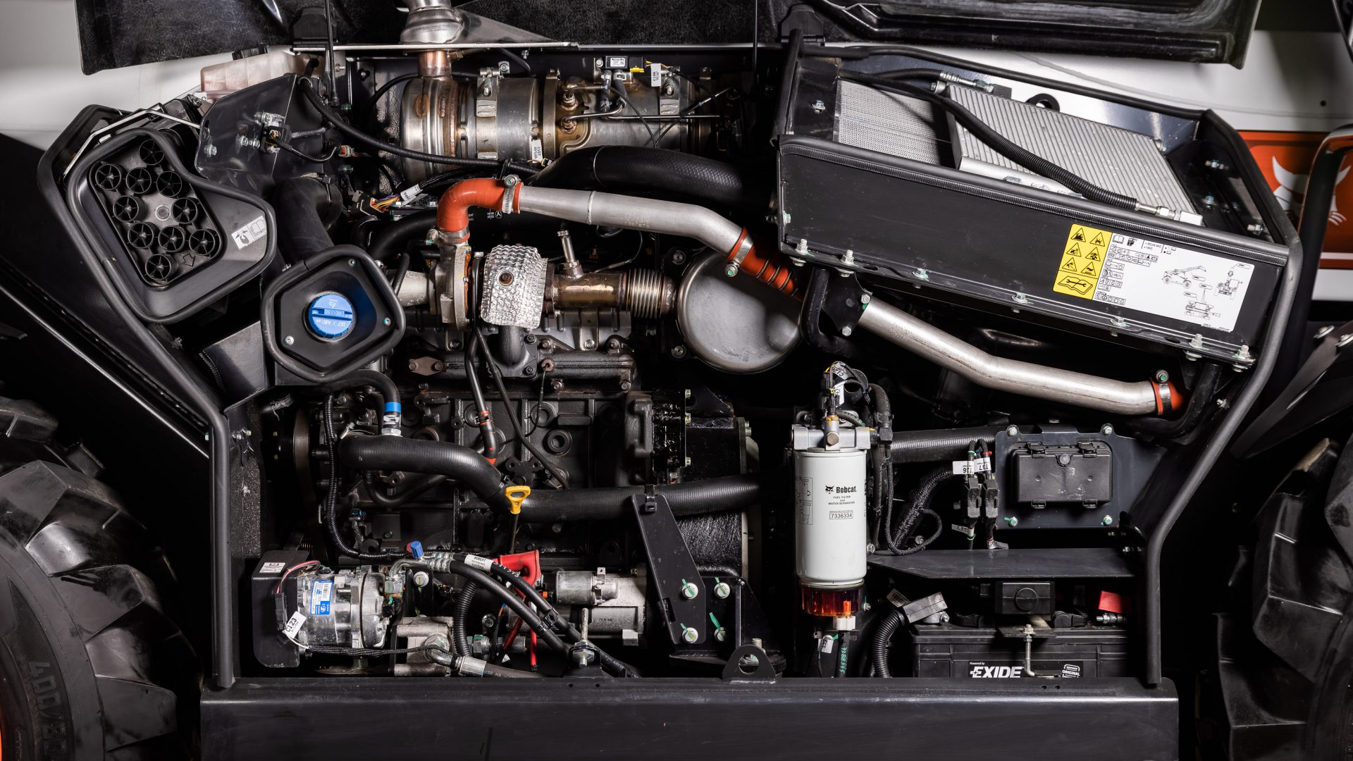 Bobcat R-Series and Doosan compact Diesel engine D34