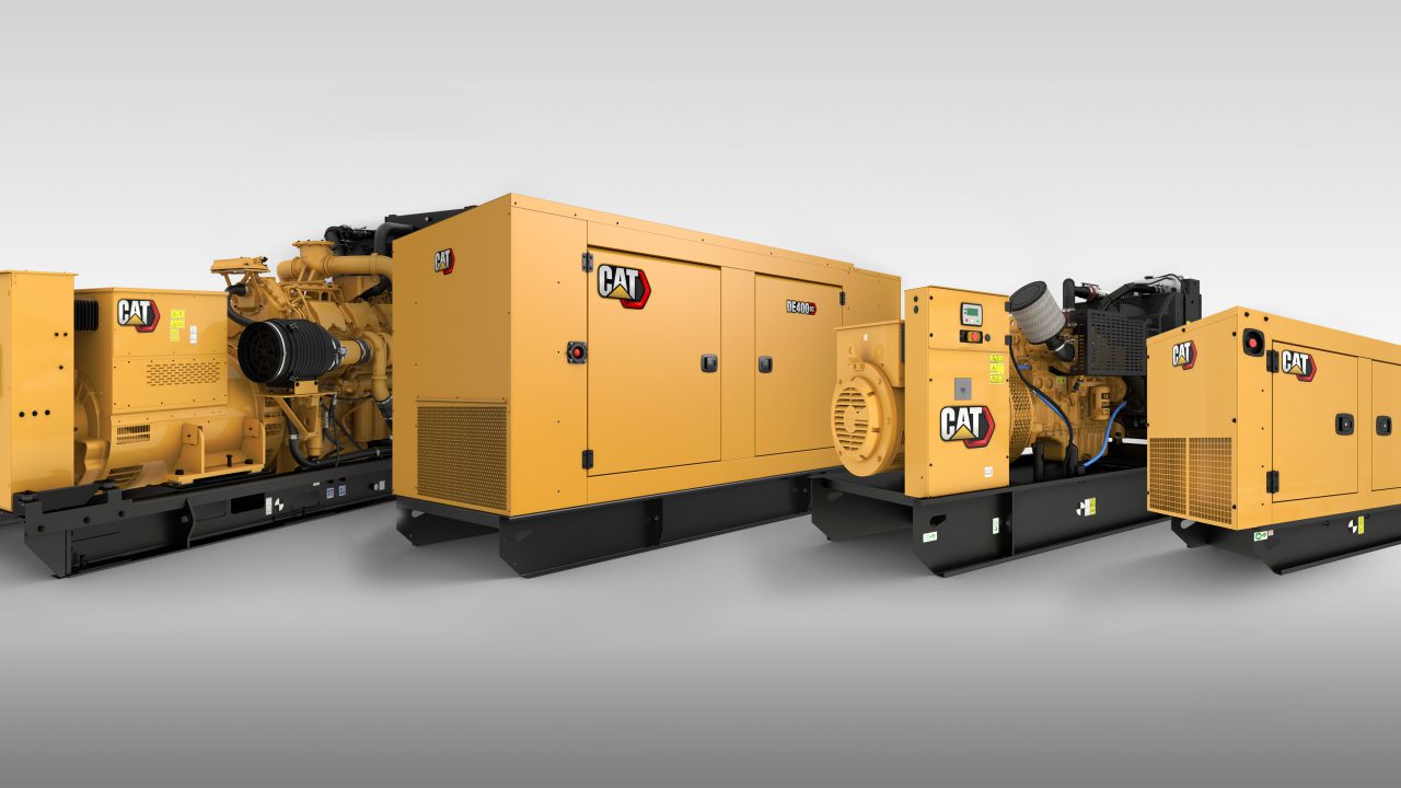 Cat announced 12 models of GC diesel generator sets more