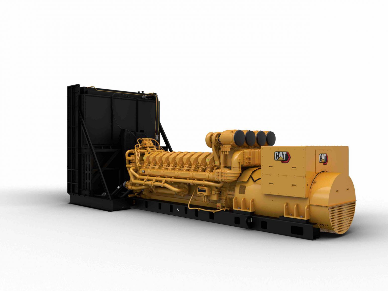 Caterpillar announced that Microsoft will use Cat diesel generator sets