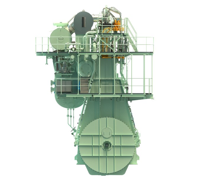8 dual-fuel methanol engine by MAN Energy Solutions