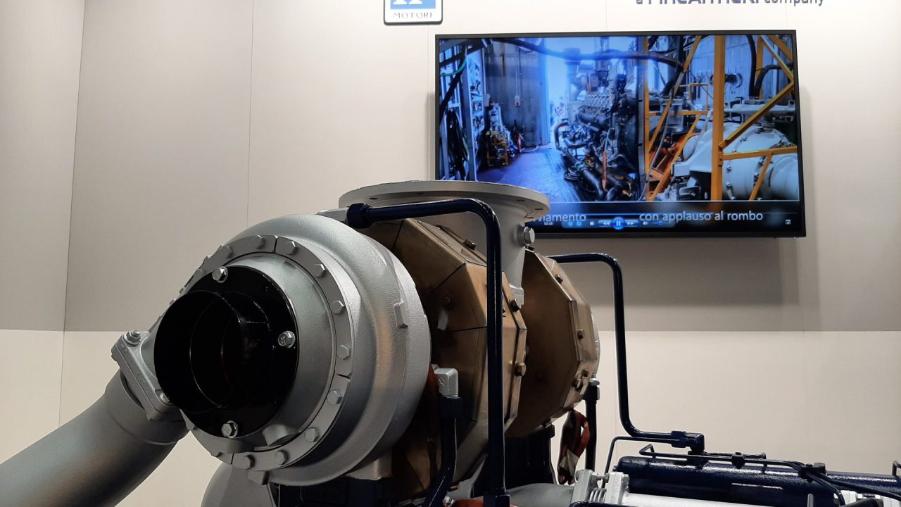 Isotta Fraschini 16V170G Engine Road Show