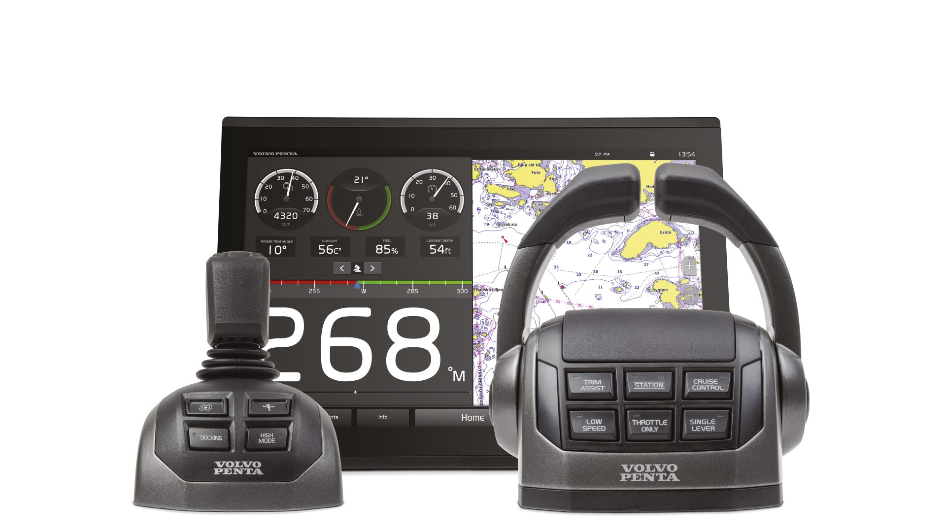 Volvo Penta EVC system now suitable for D8 diesel engines