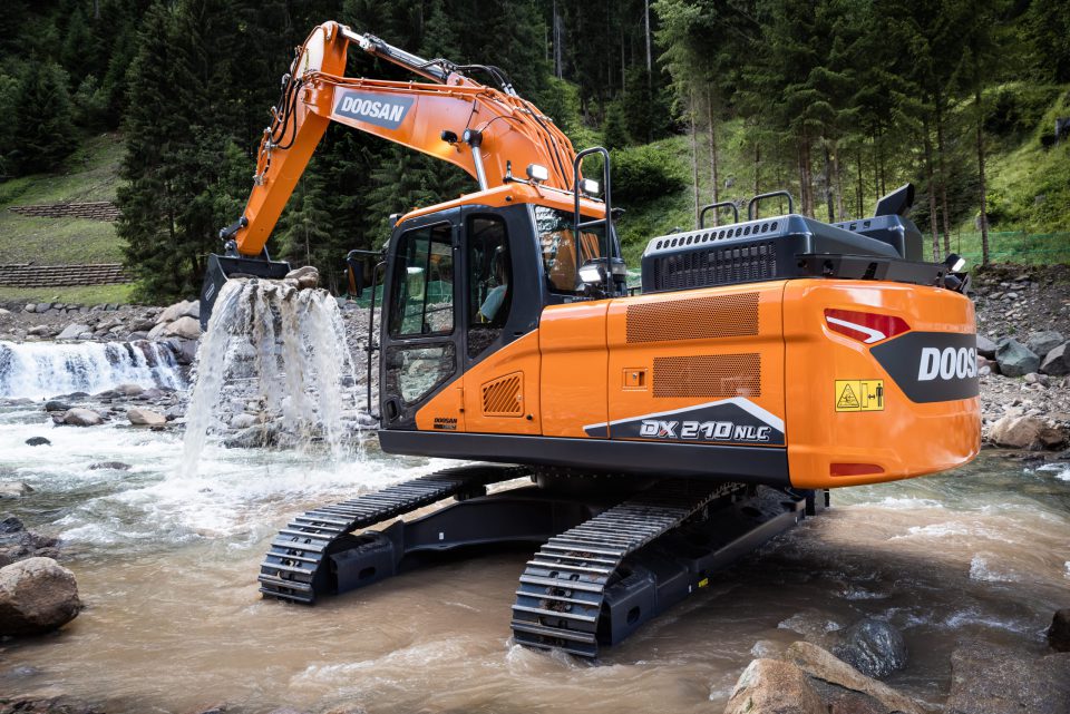 Doosan DL06 Stage V engines power DX excavators