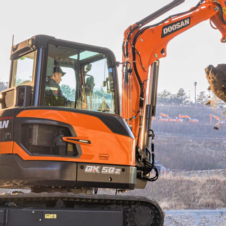Doosan, the new minis from 2.5 to 5.5 tons