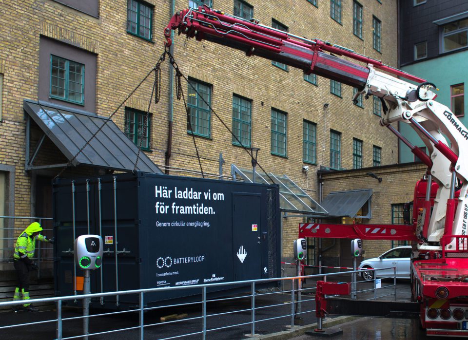 BatteryLoop installed circular energy storage solution at Stena Metall ...