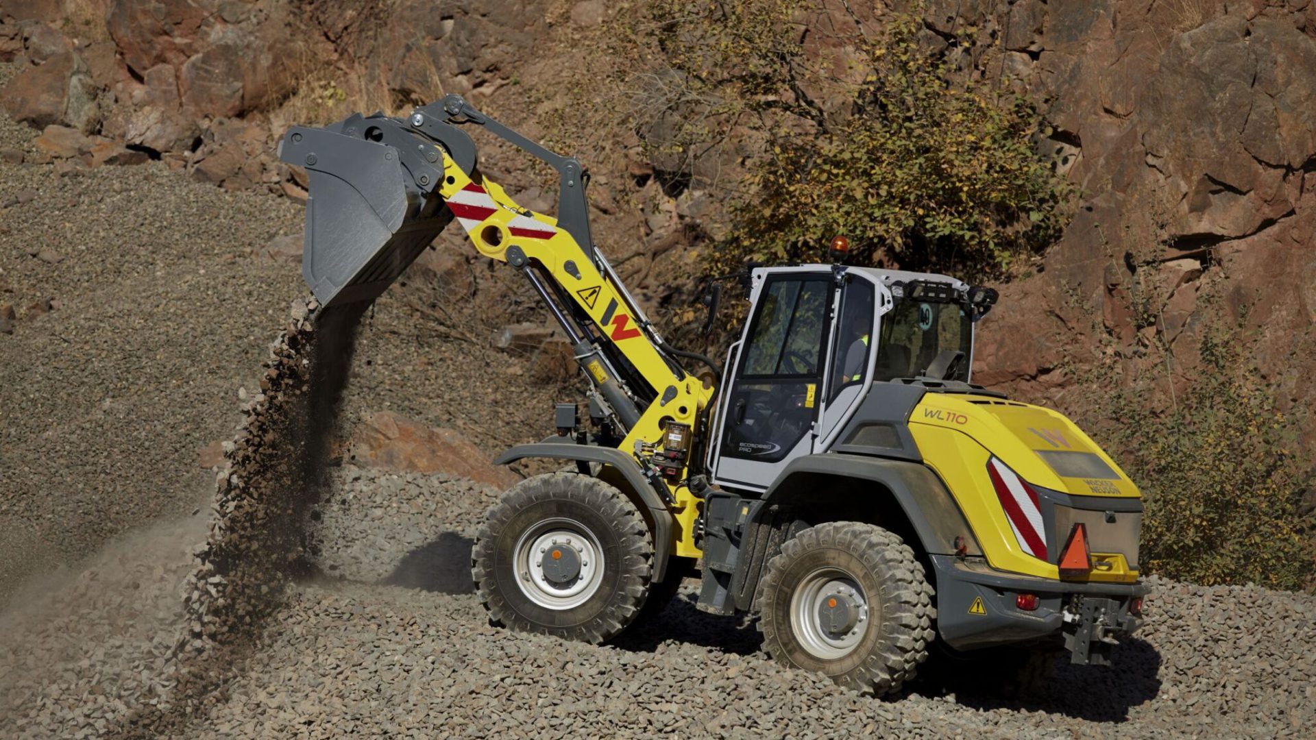 Wacker Neuson WL95 and WL110, the medium wheel loaders