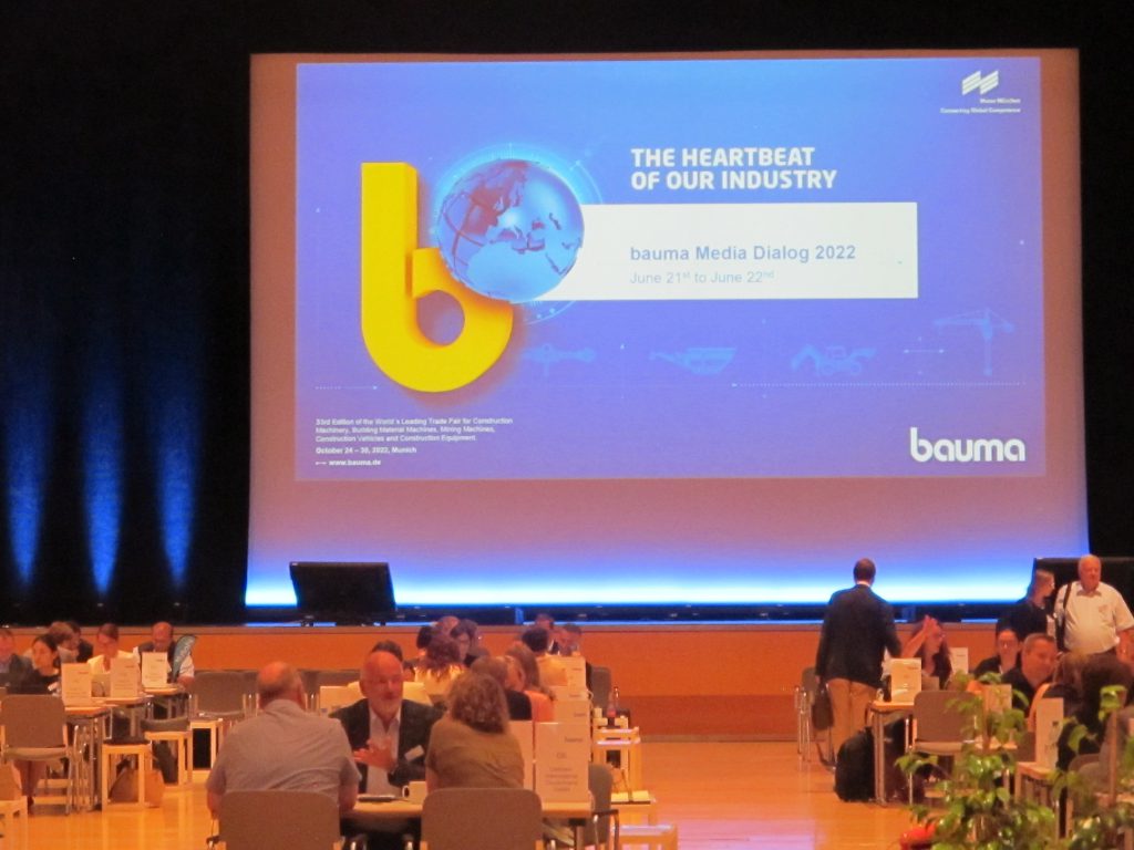 Bauma Media Dialog 2022 was held on June 21 and 22