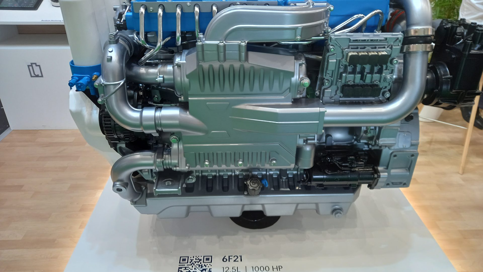 Baudouin at SMM with the new 6F21 engine