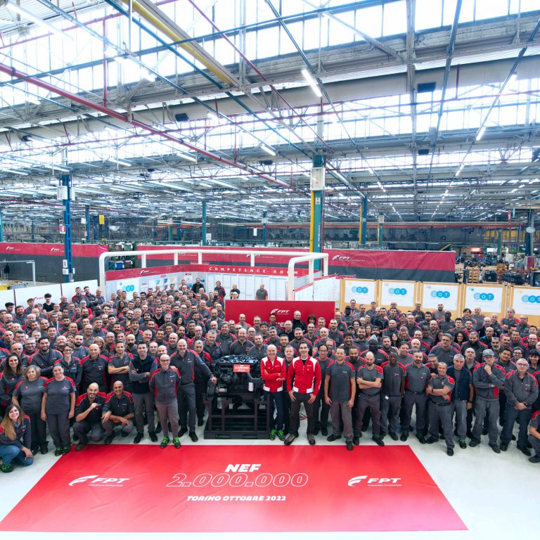 FPT Industrial celebrates its two millionth NEF engine produced in the ...