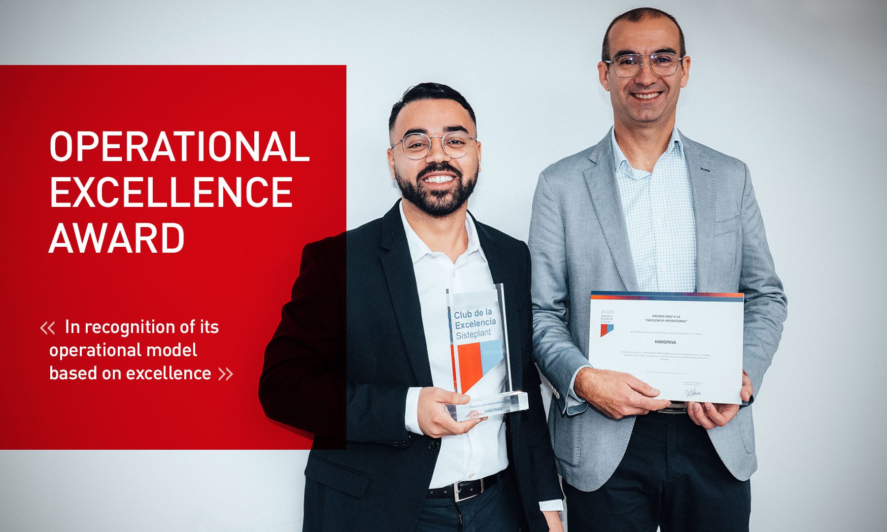 Himoinsa receives the Operational Excellence Award
