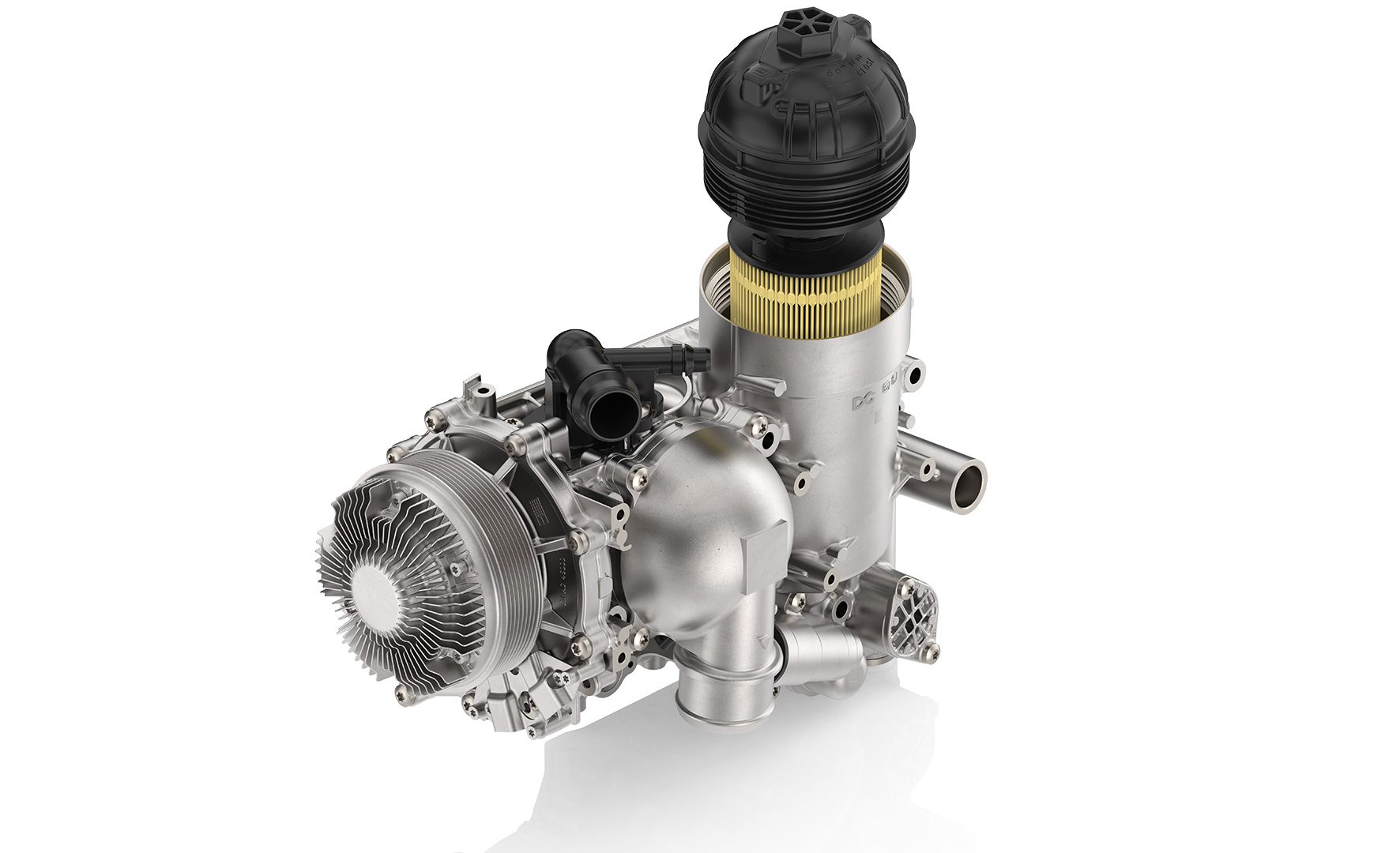 UFI FIlters supplies oil module to Mercedes OM471 truck engine