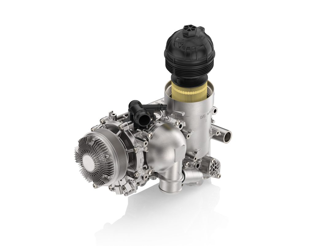 Ufi Filters Supplies Oil Module To Mercedes Om471 Truck Engine