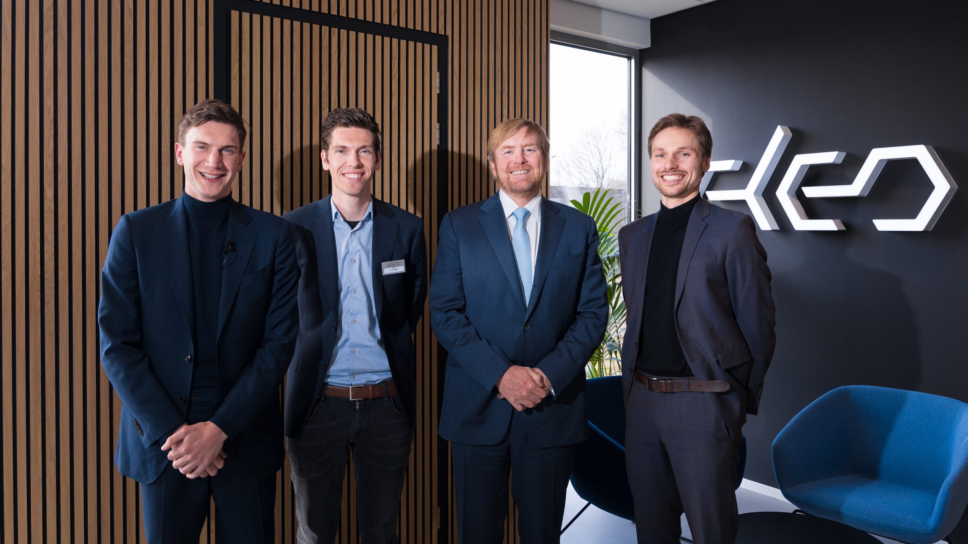 King Willem-Alexander opens new Eleo battery facility in Helmond