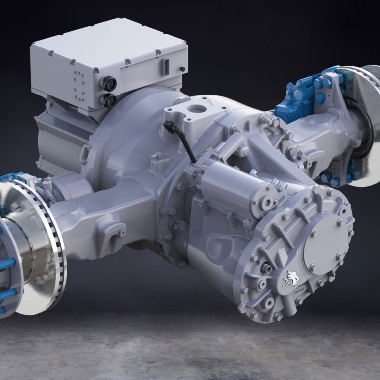 17Xe e-powertrain was created by Meritor, together with Cumins