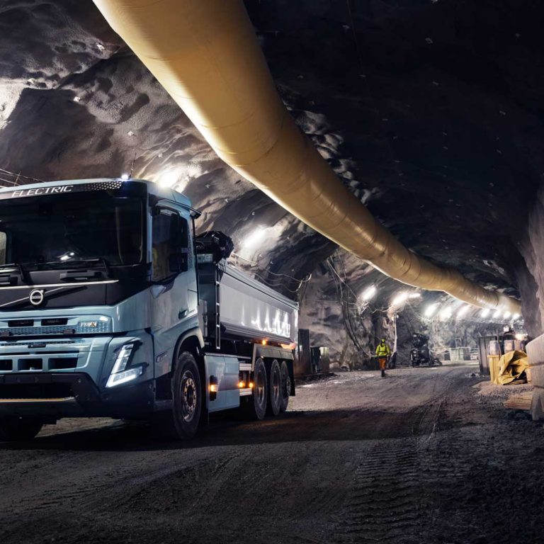Volvo Trucks and Boliden collaborate on electric trucks for mining