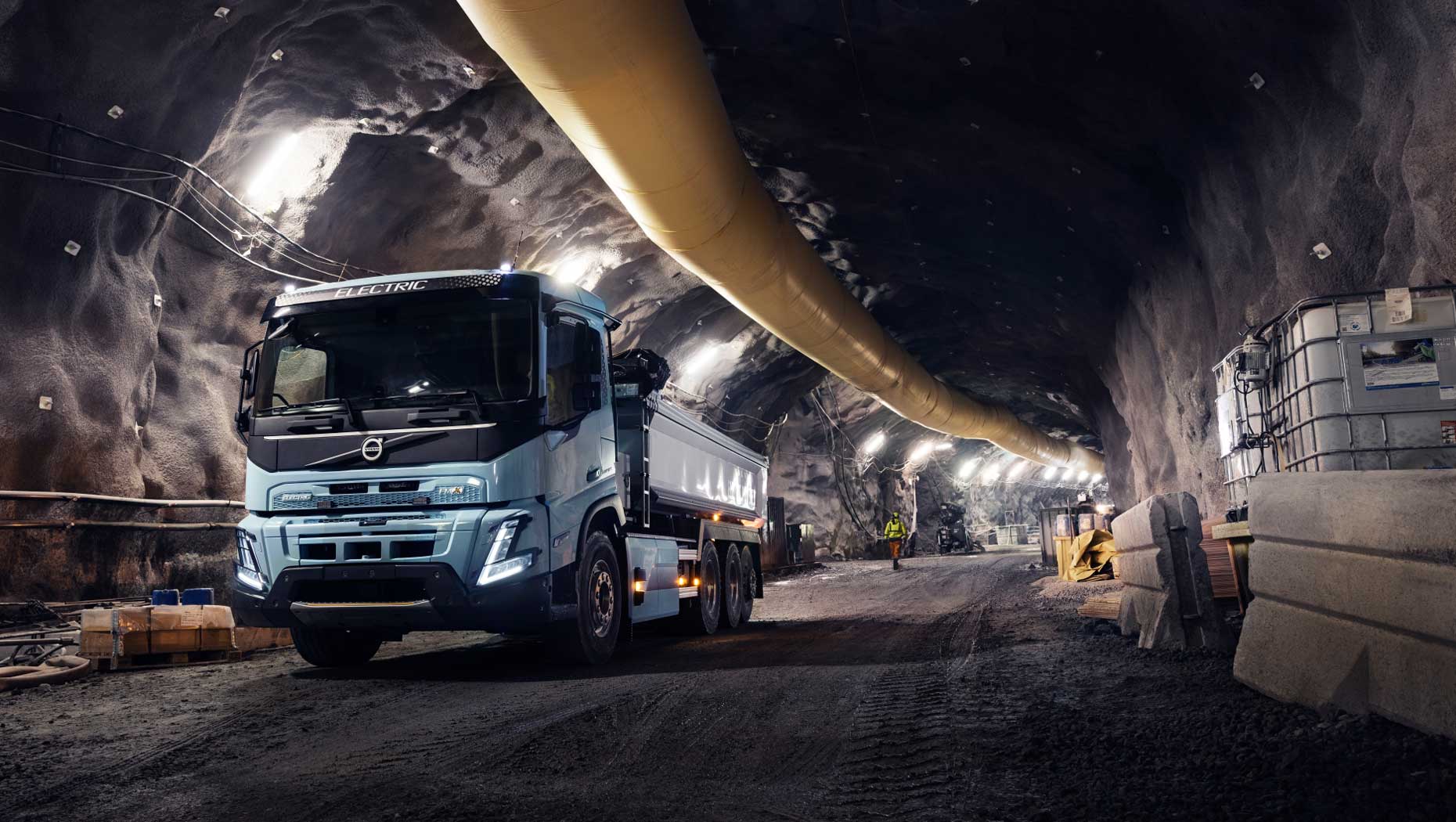 Volvo Trucks and Boliden collaborate on electric trucks for mining