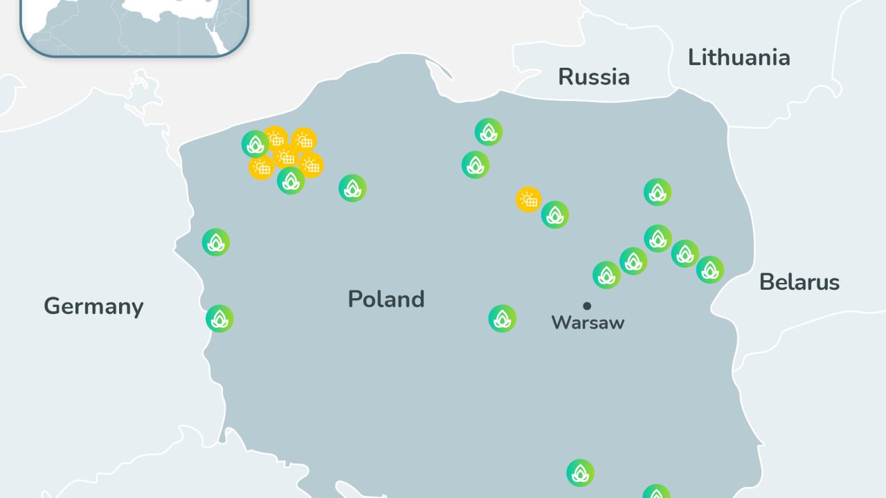Poland: TotalEnergies invests in biogas and solar projects