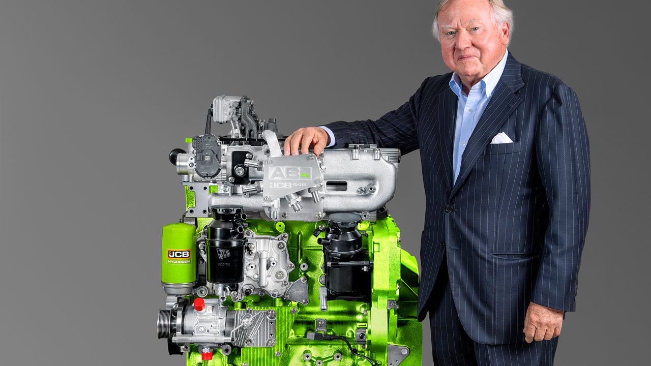 JCB: hydrogen engine debuts at the ConExpo