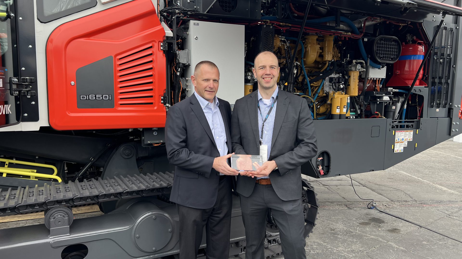 Sandvik chooses Cat engines for its drilling machines