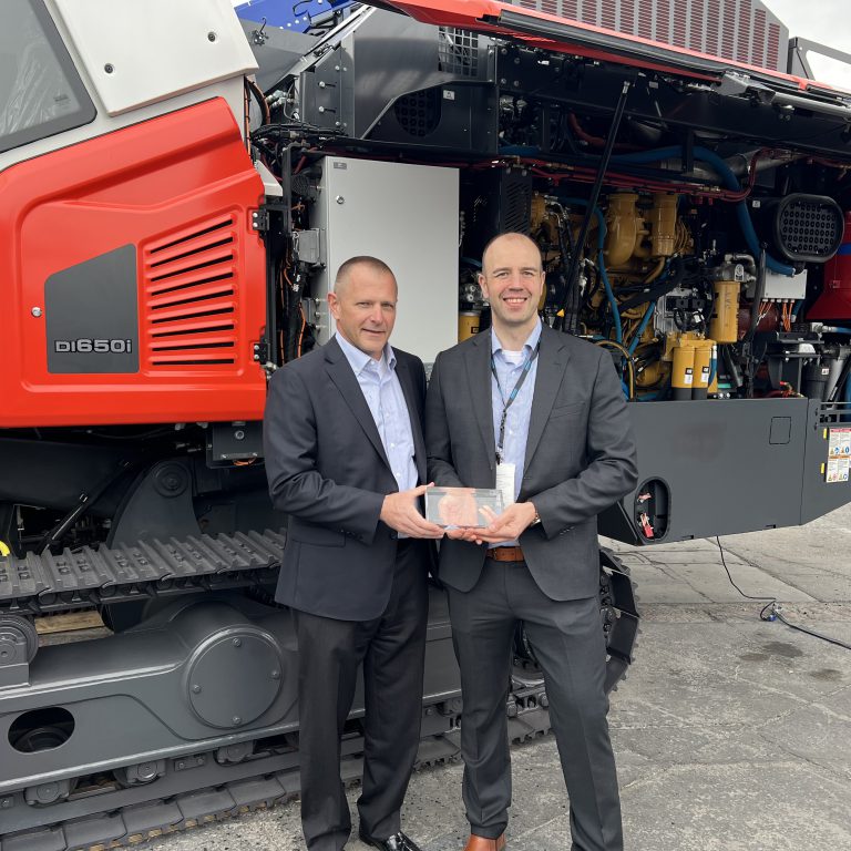 Sandvik chooses Cat engines for its drilling machines