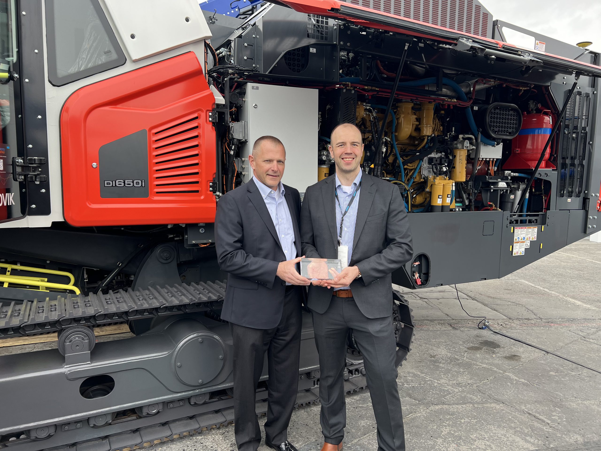 Sandvik chooses Cat engines for its drilling machines