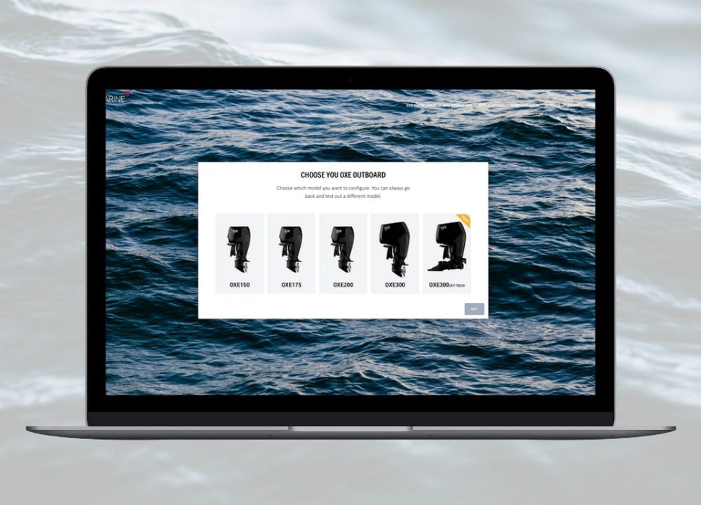 OXE Marine launches product configurator
