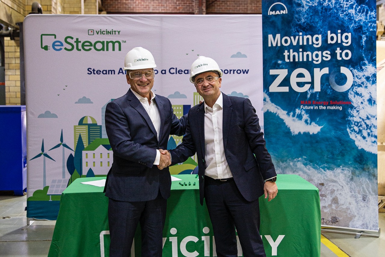 MAN Energy Solutions and Vicinity Energy to cooperate on heating solution