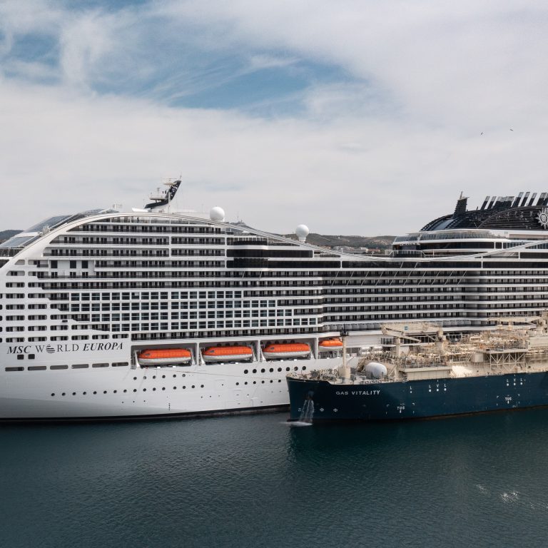 TotalEnergies Marine Fuels and MSC Group complete first LNG bunkering ...