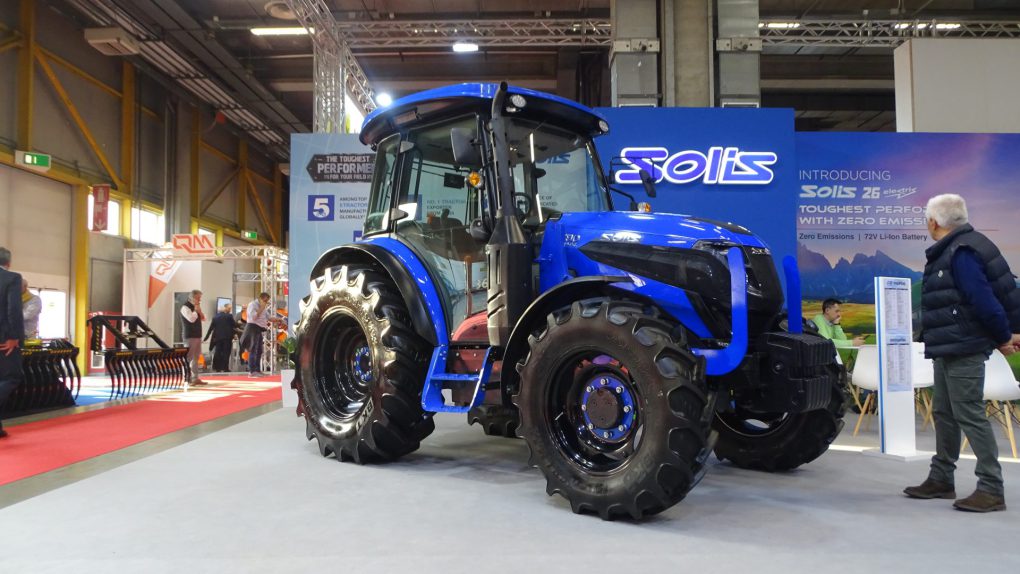 Solis is in the top five of the world's tractor OEMs