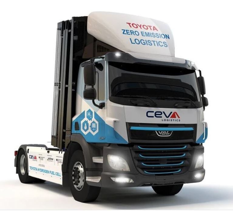Hydrogen, CEVA Logistics will soon test fuel cell truck provided by ...