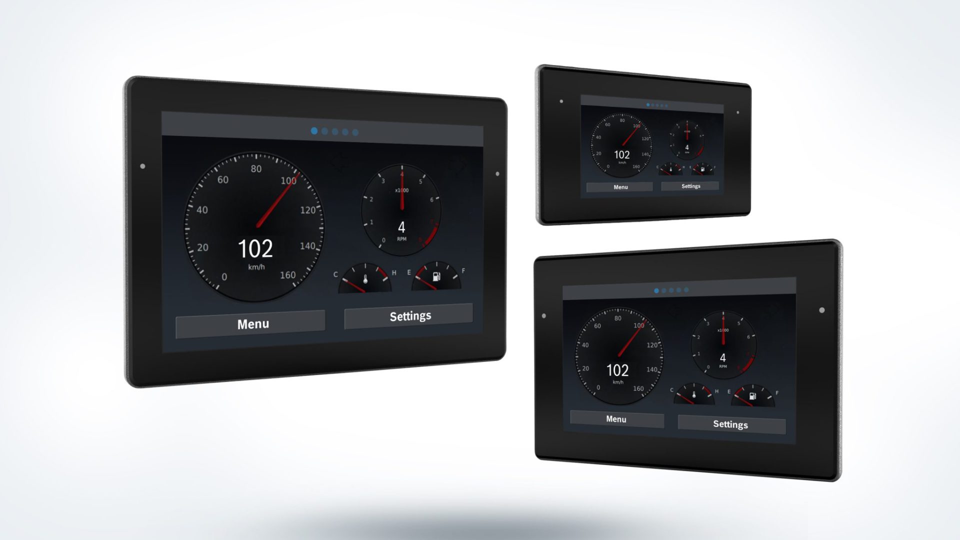 Bosch Rexroth: new Bodas displays for mobile applications