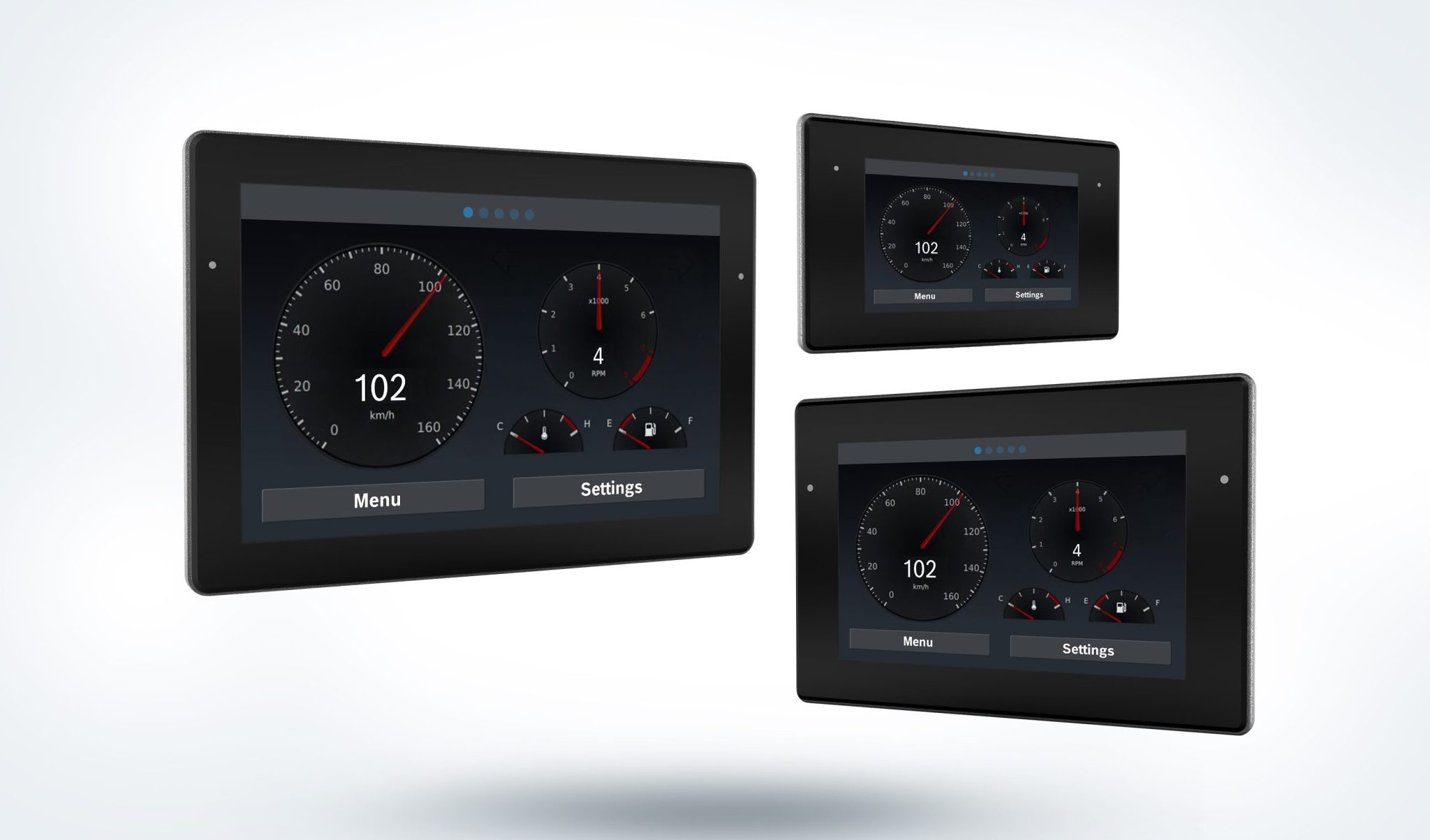 Bosch Rexroth: new Bodas displays for mobile applications