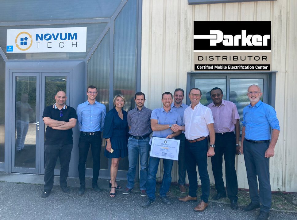 Novum Tech is pioneer as a Parker Electrification Center